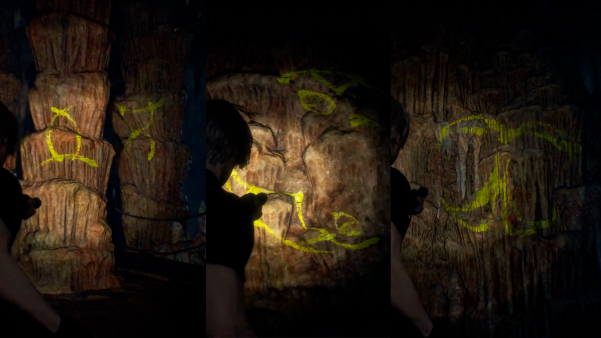 How to solve Chapter 4's cave puzzle in Resident Evil 4 remake - Gamepur