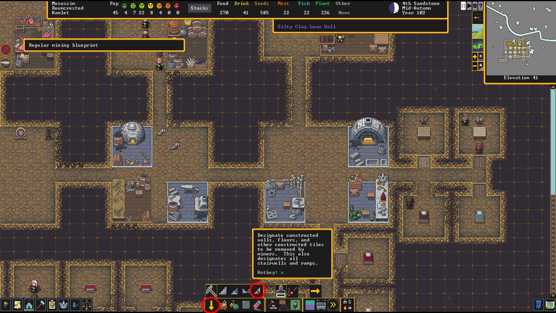 How to remove construction in Dwarf Fortress - Gamepur