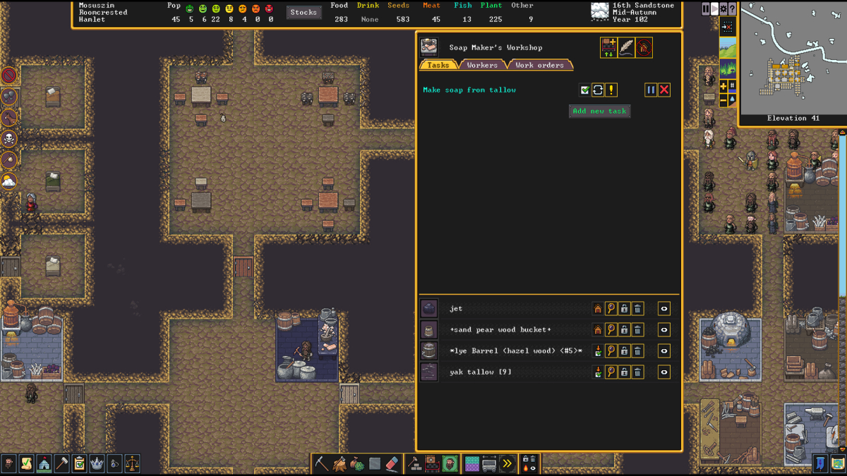 How to make soap in Dwarf Fortress - Gamepur