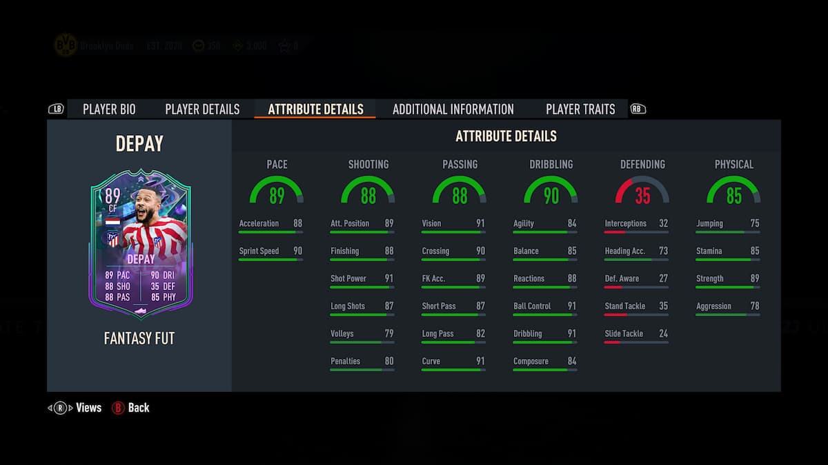 FIFA 23: How to complete Fantasy FUT Memphis Depay SBC - Requirements ...