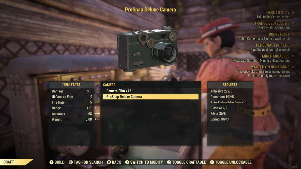 How to find the ProSnap Deluxe Camera in Fallout 76 - Gamepur