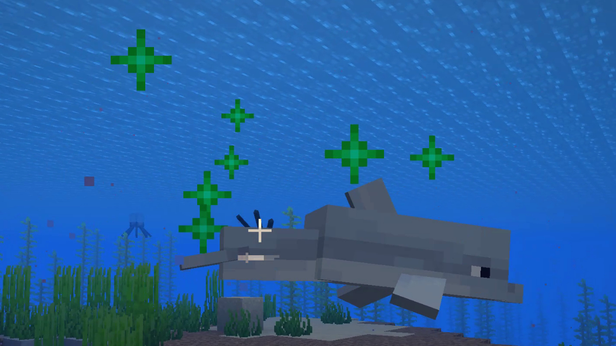 What do dolphins eat in Minecraft? - Gamepur