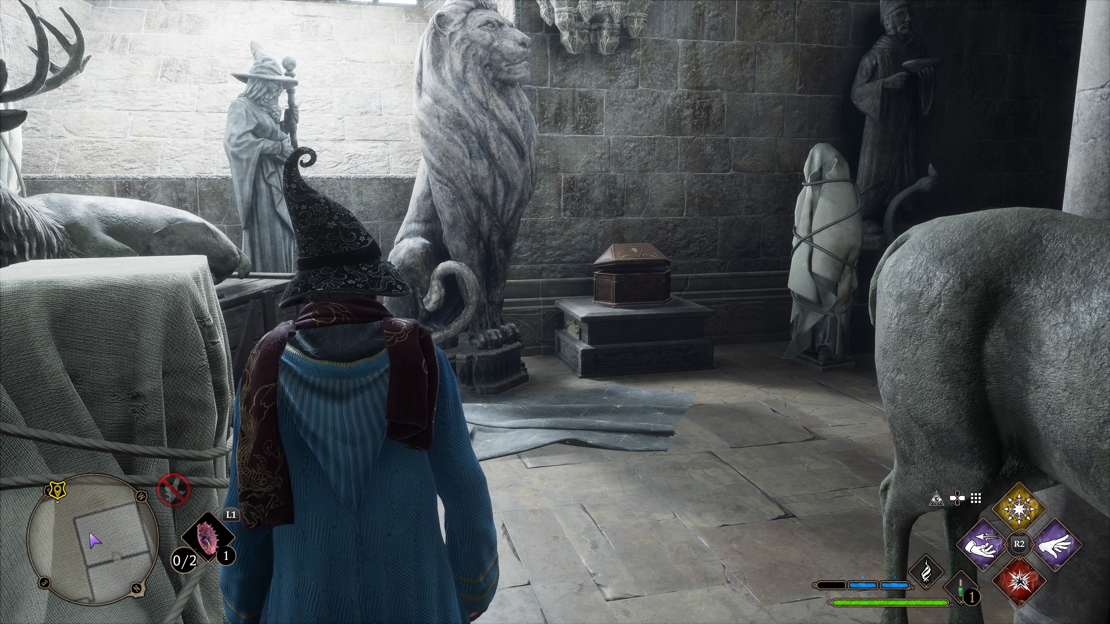 How to find all the Library Annex Collection Chests in Hogwarts Legacy - Gamepur