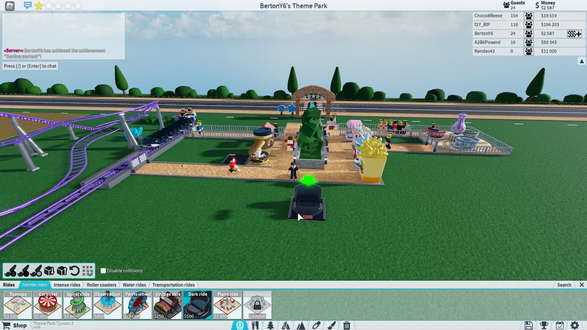 Roblox Theme Park Tycoon 2 codes - Gamepur