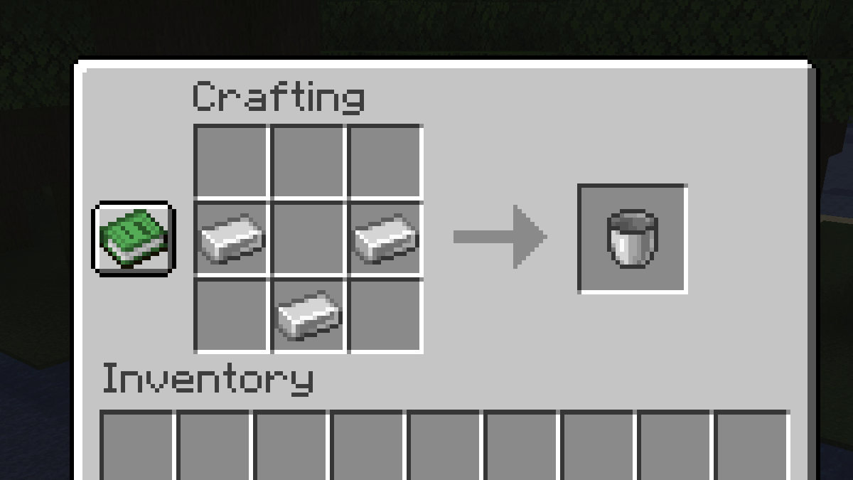 How to make a bucket in Minecraft - Gamepur