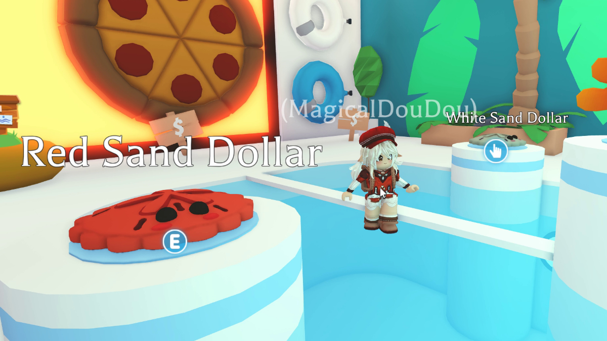 How to get the Goldfish and Sand Dollar in Adopt Me — Pool Party Update ...