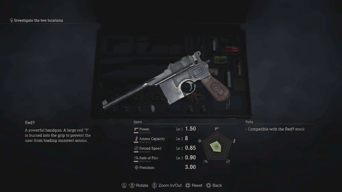 Should you use the Red9 handgun in Resident Evil 4 remake? - Gamepur