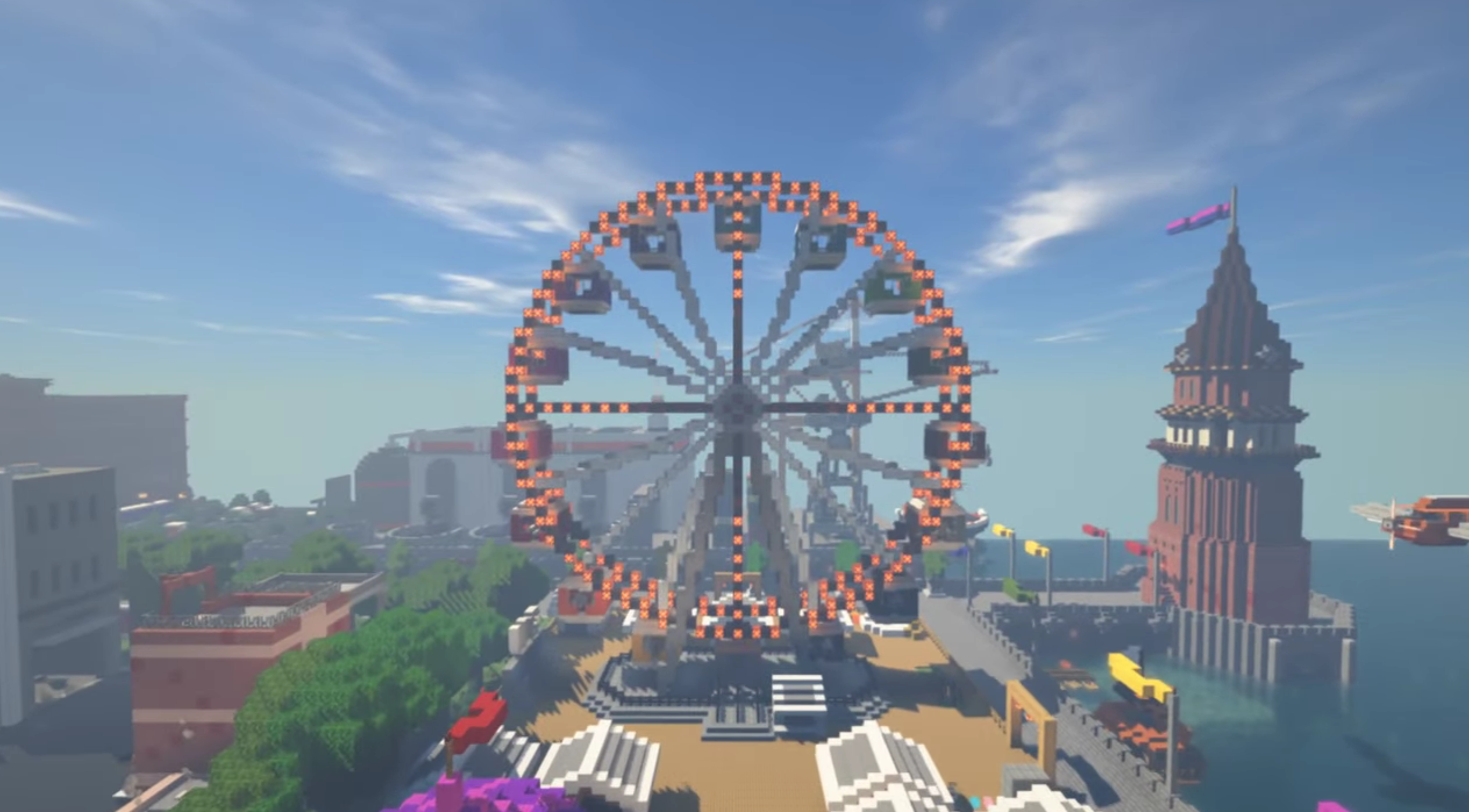 The 10 best Minecraft carnival ride ideas, builds and designs - Gamepur