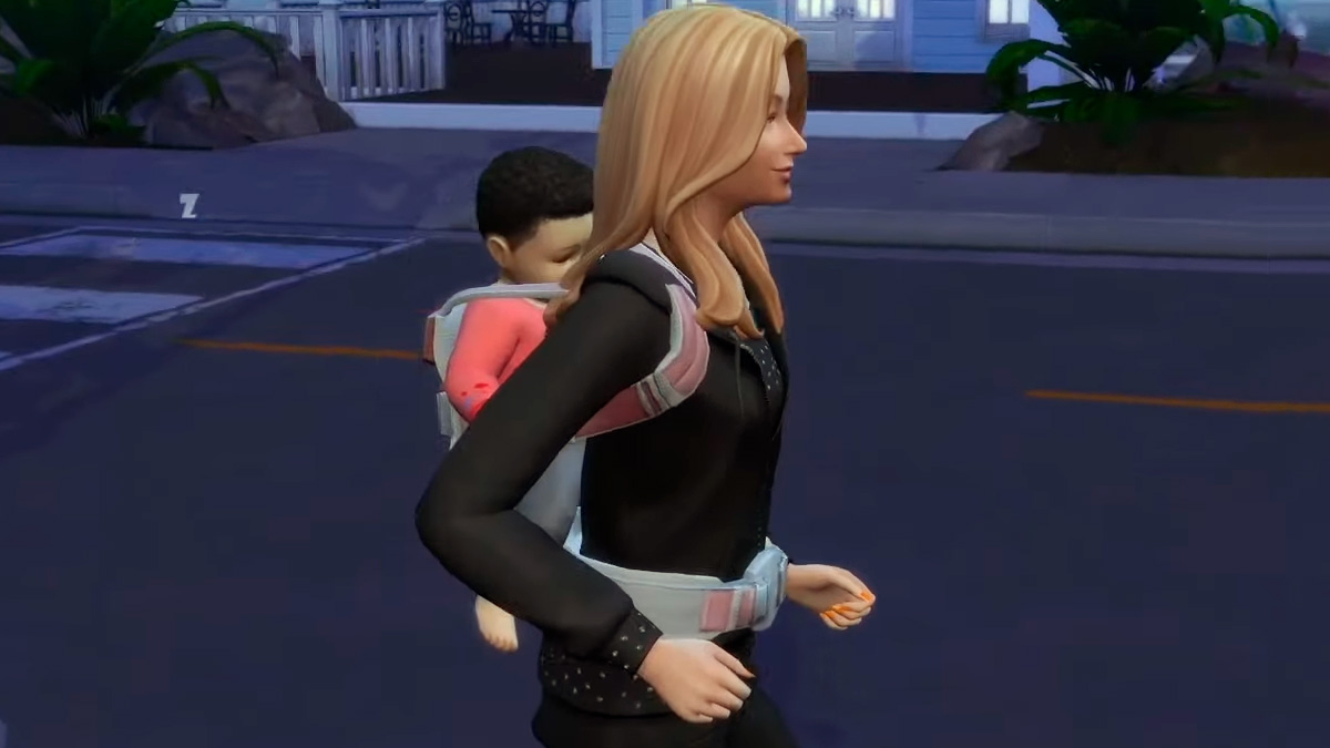 How to find the baby carrier in The Sims 4 - Gamepur