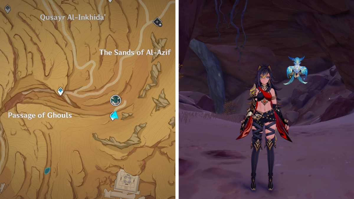 How to get Sand Grease Pupa in Genshin Impact - Gamepur