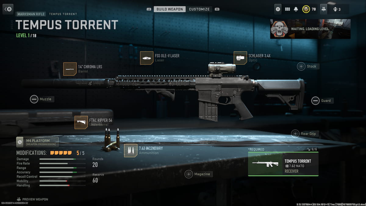 Best Tempus Torrent loadout in Call of Duty: Modern Warfare 2 and ...