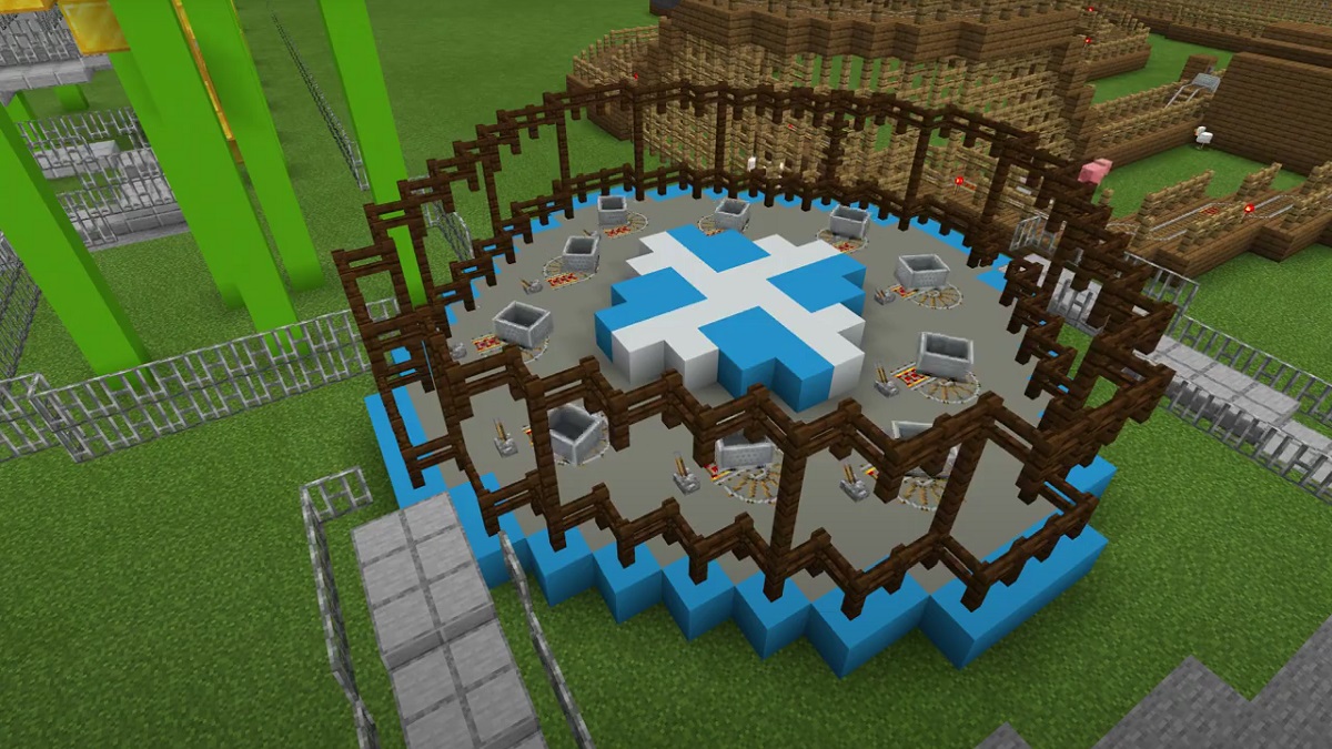 The 10 best Minecraft carnival ride ideas, builds and designs - Gamepur