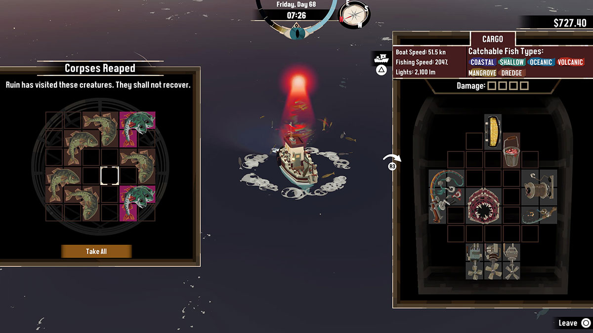 How to catch exotic aberrant fish in Dredge - Gamepur