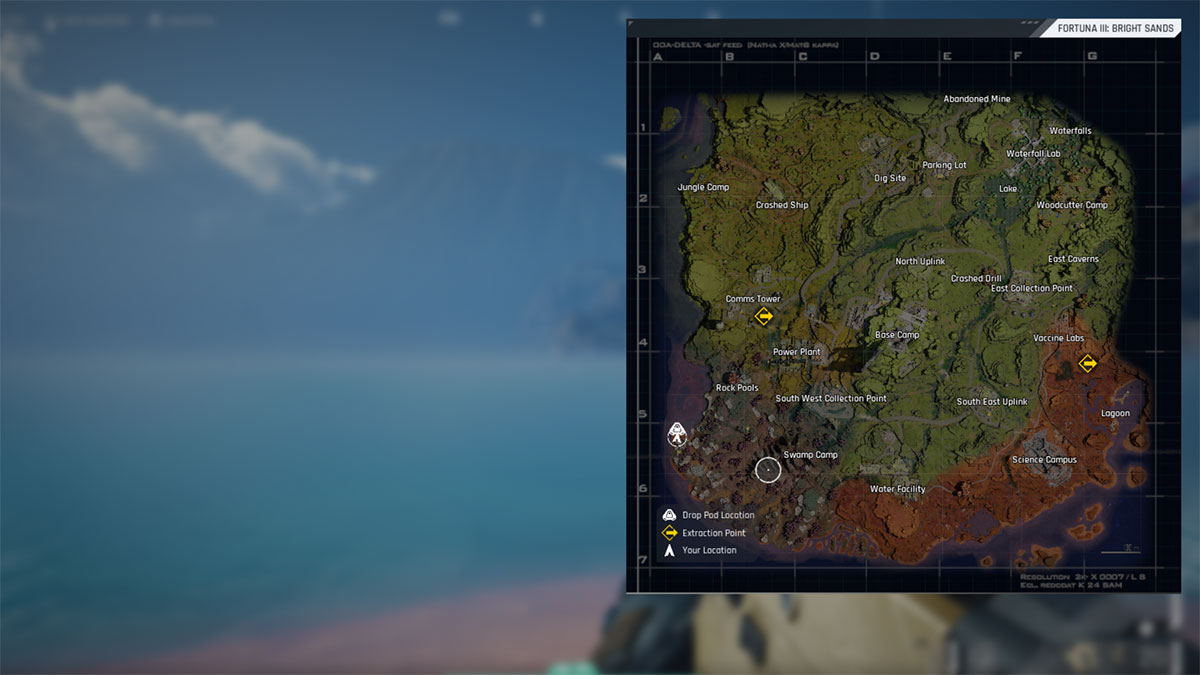 Where is the Swamp Skeleton Dead Drop in The Cycle: Frontier? - Gamepur