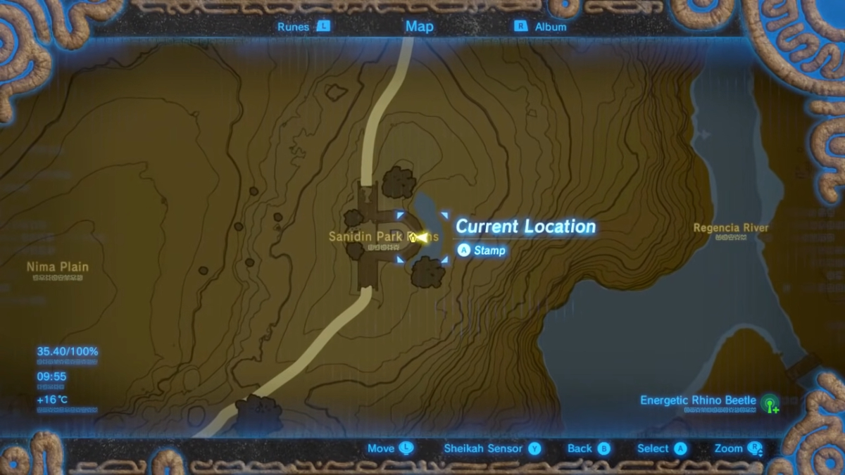 Breath of the Wild - All Memory Locations - Gamepur