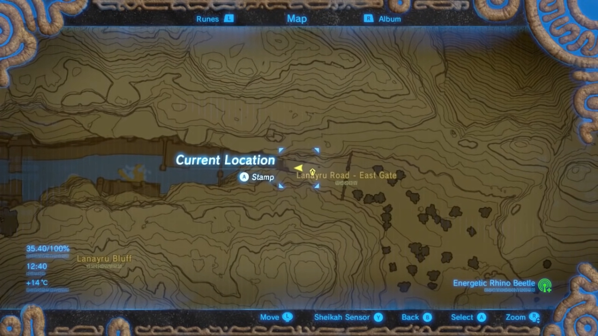 Breath of the Wild - All Memory Locations - Gamepur
