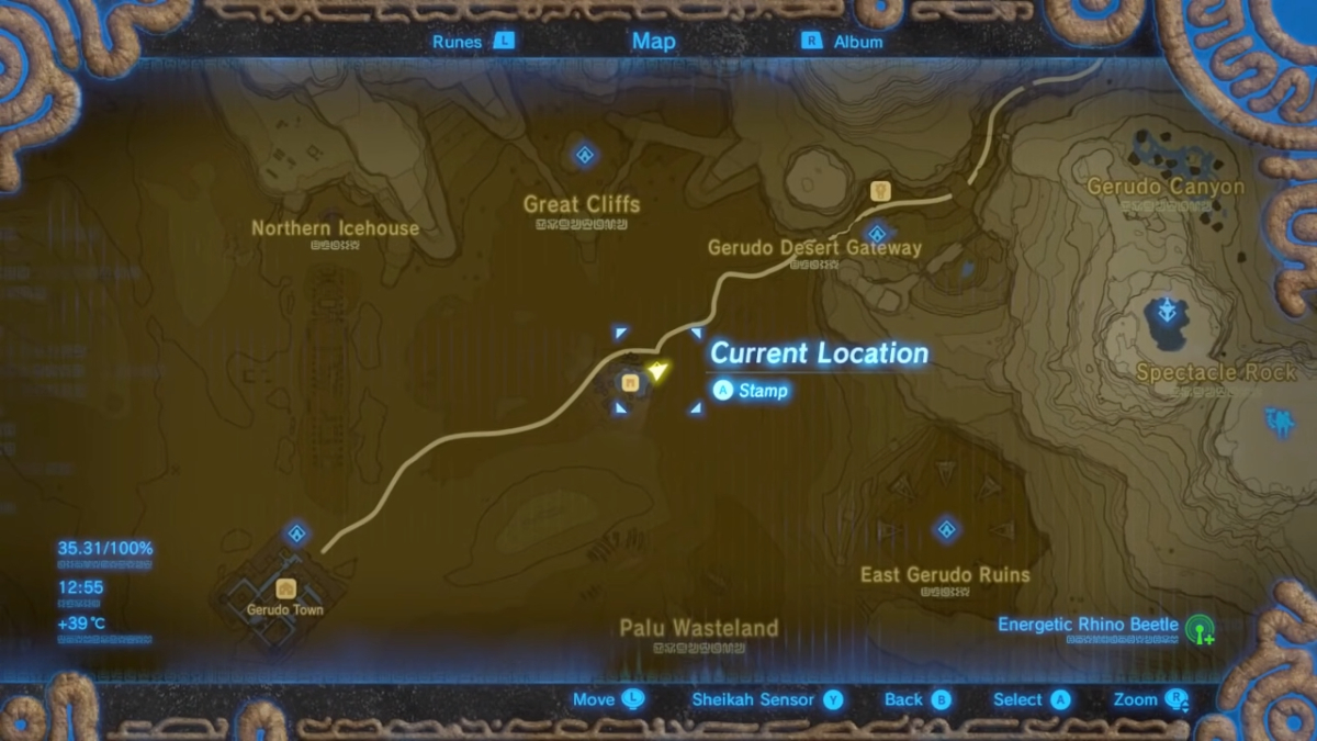 Breath of the Wild - All Memory Locations - Gamepur
