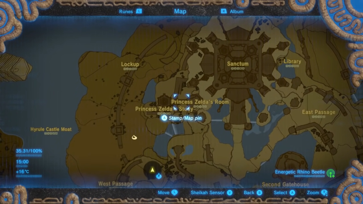 Breath of the Wild - All Memory Locations - Gamepur