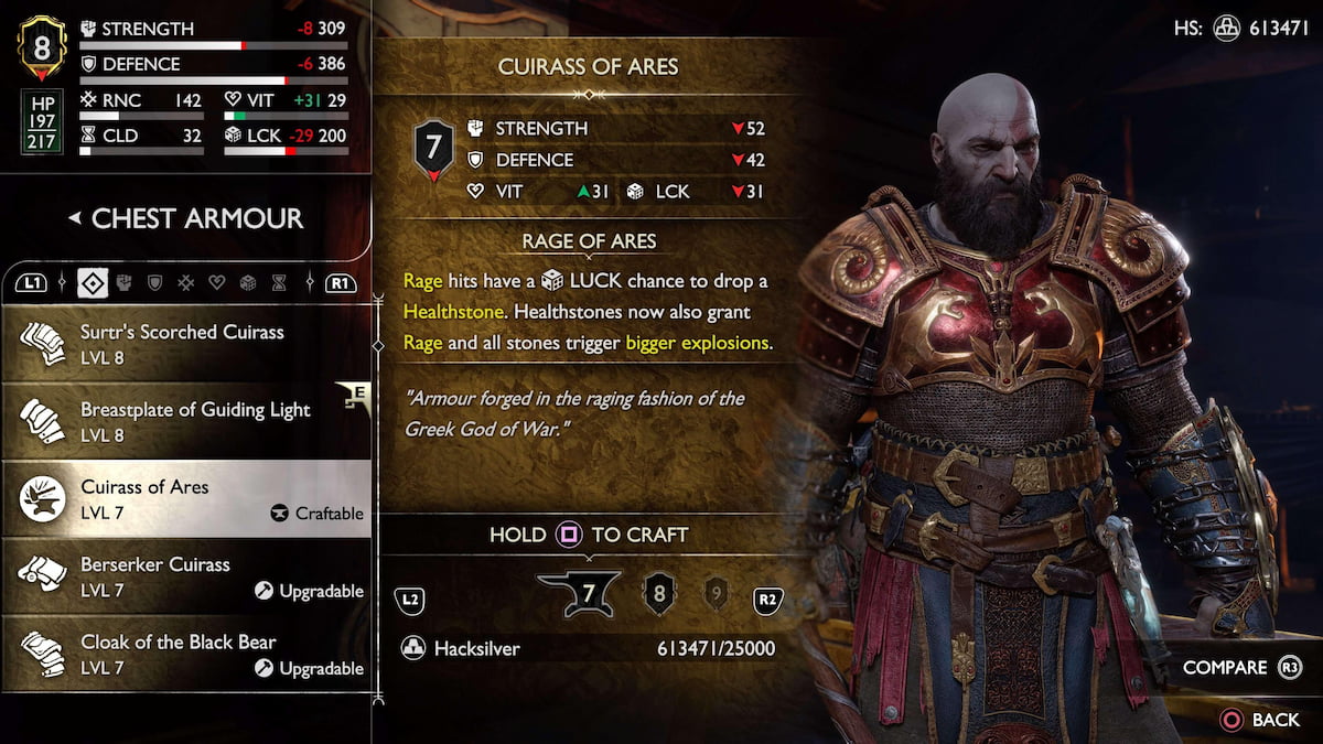 God of War Ragnarok: How to get the Ares Armor - Gamepur