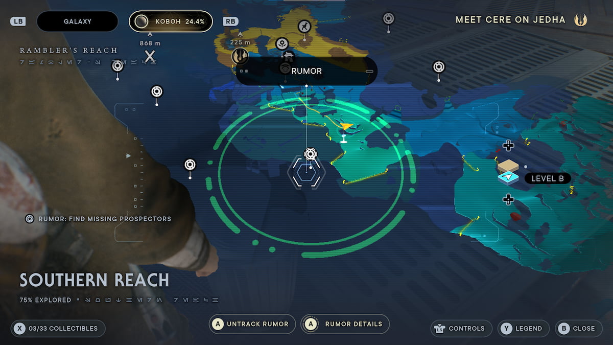 Star Wars Jedi: Survivor - How to complete Find Missing Prospectors ...
