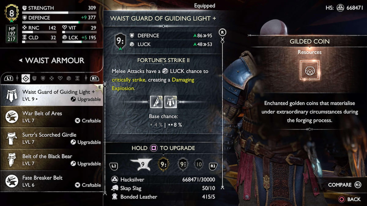 God of War Ragnarok: How to get and use Gilded Coins - Gamepur