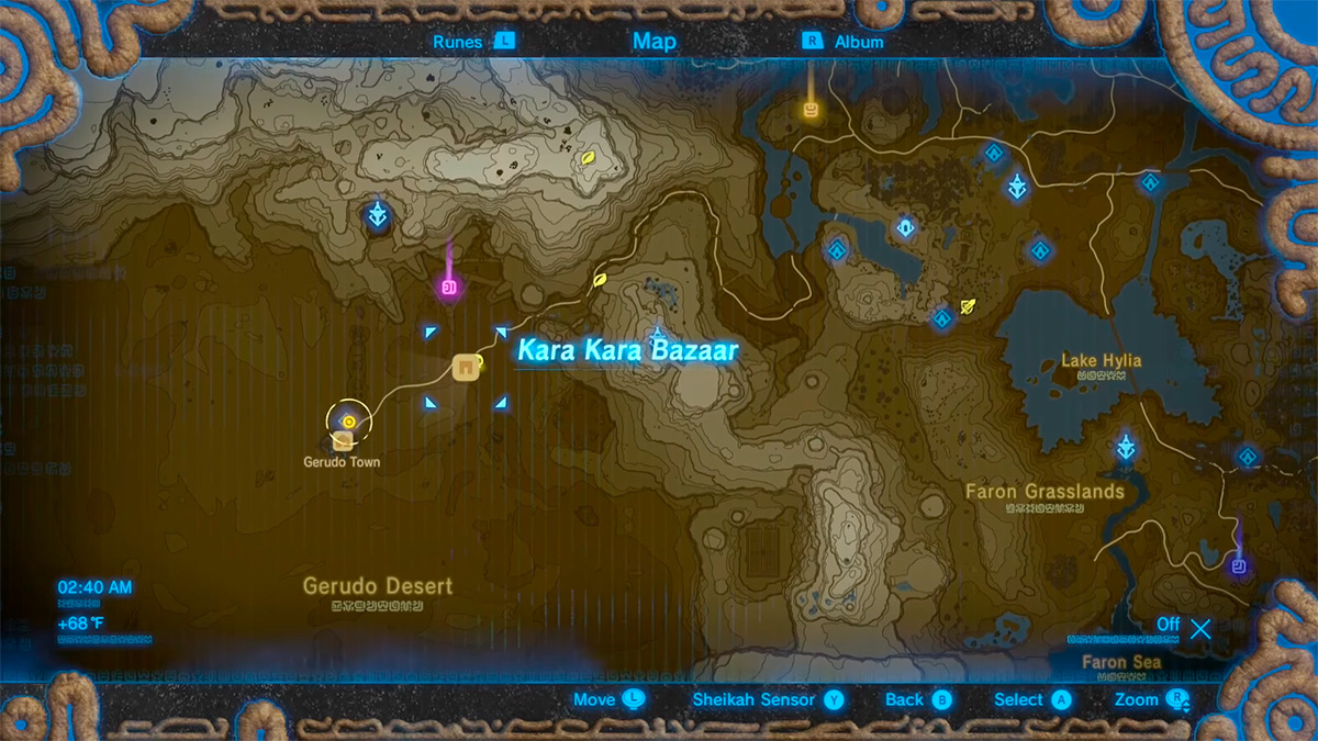 TLoZ: Breath of the Wild - How to Get into Gerudo Town - Gamepur