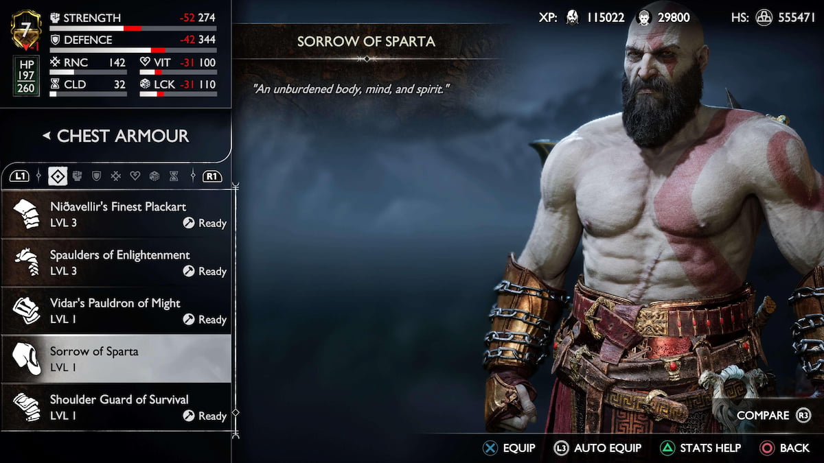 God of War Ragnarok: How to get the Spartan Armor - Gamepur