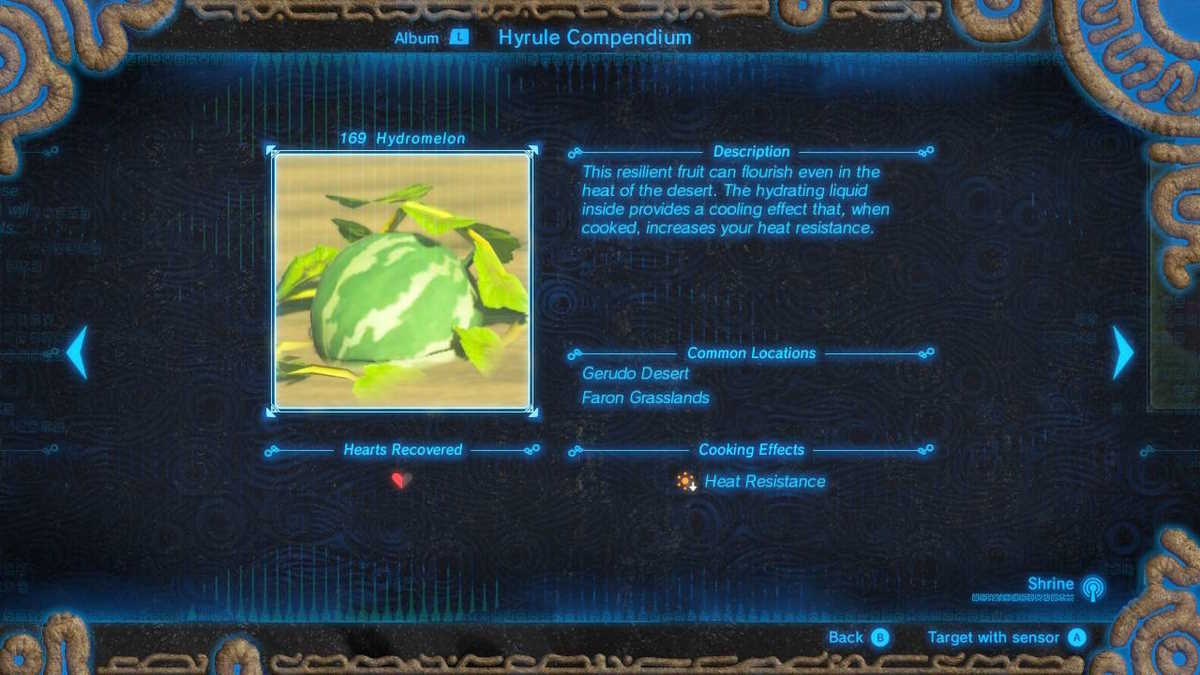 The Legend of Zelda: Breath of the Wild - All Fruit & Where to Find ...