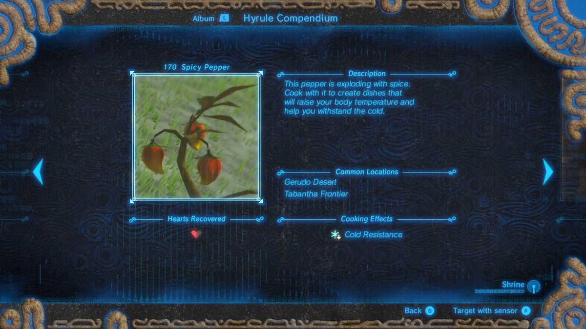 The Legend of Zelda: Breath of the Wild - All Fruit & Where to Find ...