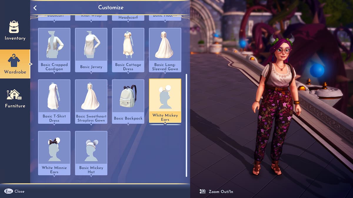 Disney Dreamlight Valley: How to customize and put on Mickey Ears - Gamepur