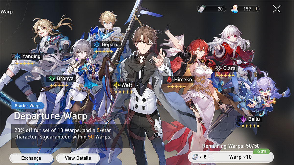 Honkai: Star Rail Banner Guide - Departure, Character Event, Light Cone ...