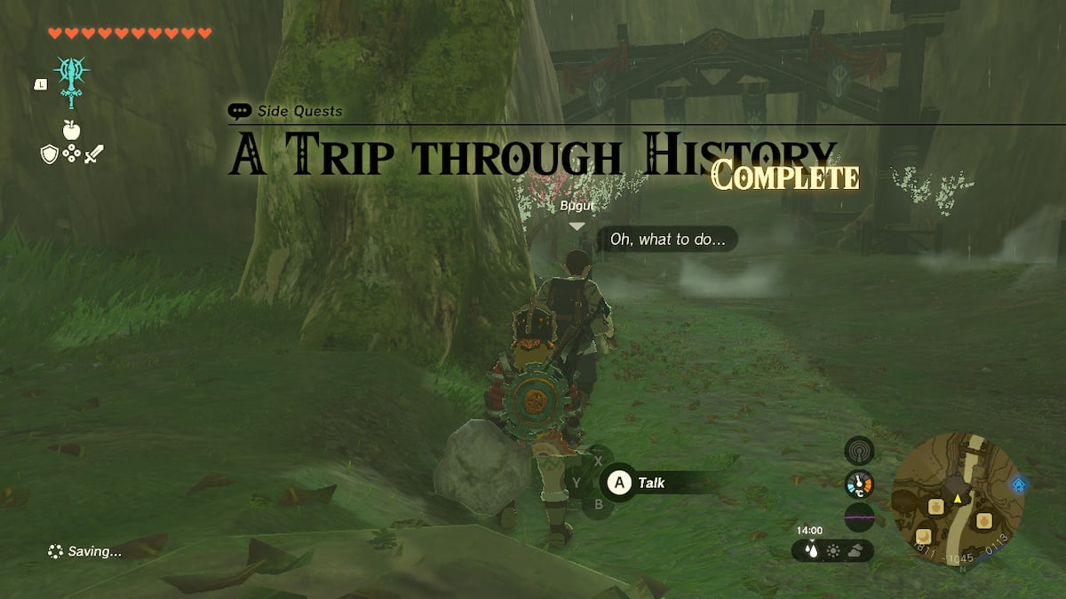 Tears of the Kingdom - A Trip Through History Quest Steps & Ruin Ring ...