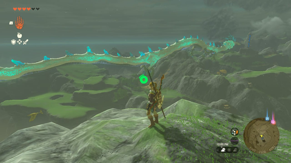 Tears of the Kingdom - All Dragon Locations & Travel Patterns in TotK