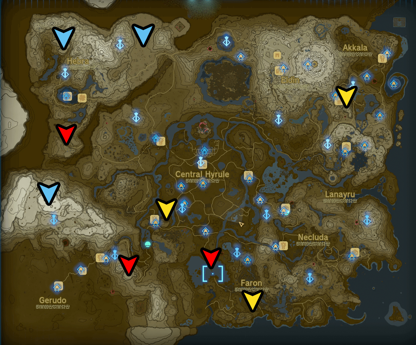 Tears of the Kingdom - All Gleeok Locations & Battle Strategies TotK