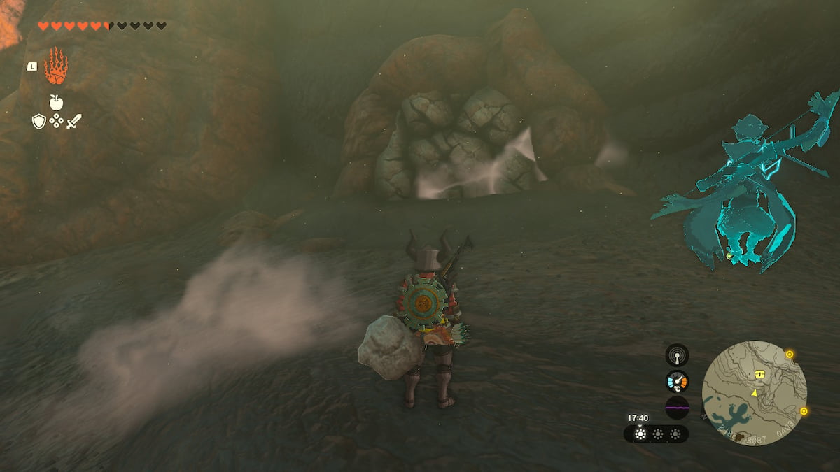 Tears of the Kingdom - Hidden Treasure at Lizard Lakes Location in TotK