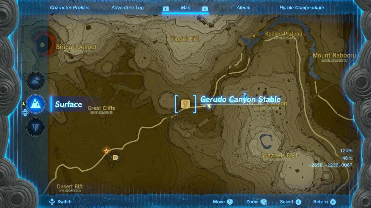 Tears of the Kingdom - All Stable Locations & Coordinates in TotK
