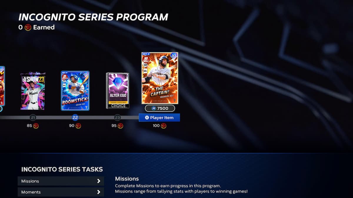 MLB The Show 23: Incognito Series Program Guide - Gamepur