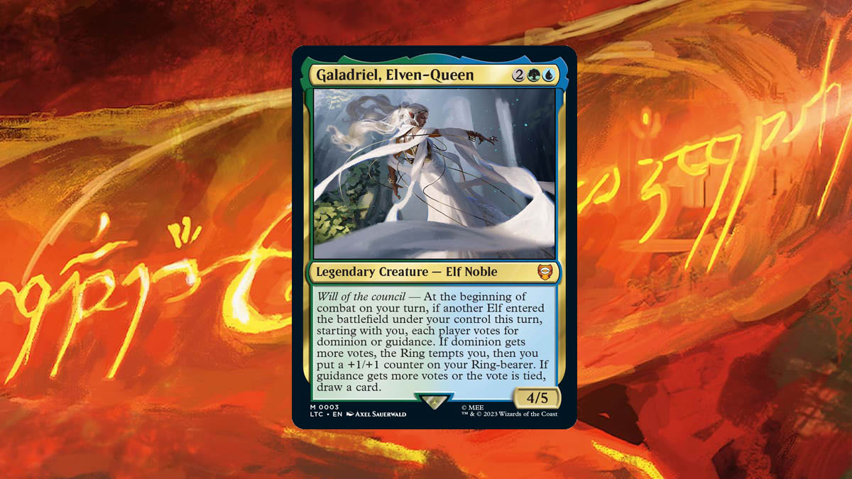 Preview - LOTR Magic: The Gathering Commanders Revealed - Gamepur