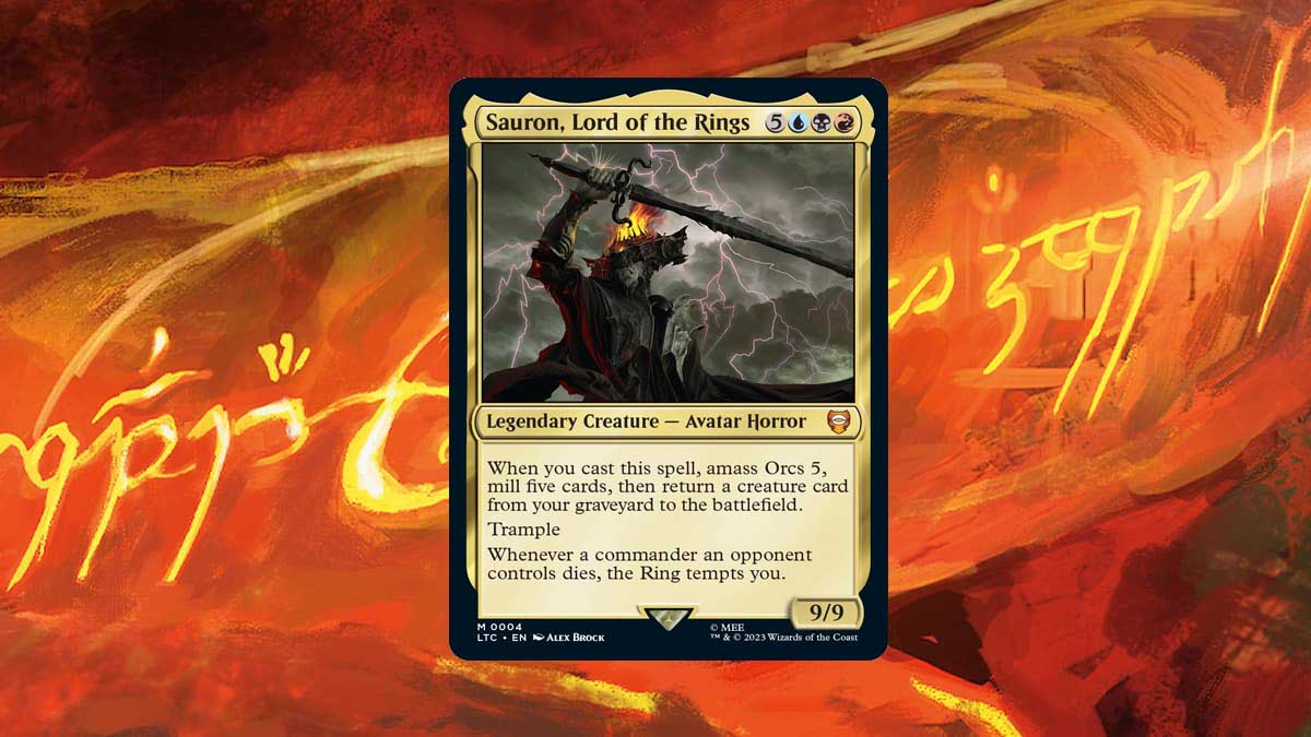 Preview - LOTR Magic: The Gathering Commanders Revealed - Gamepur