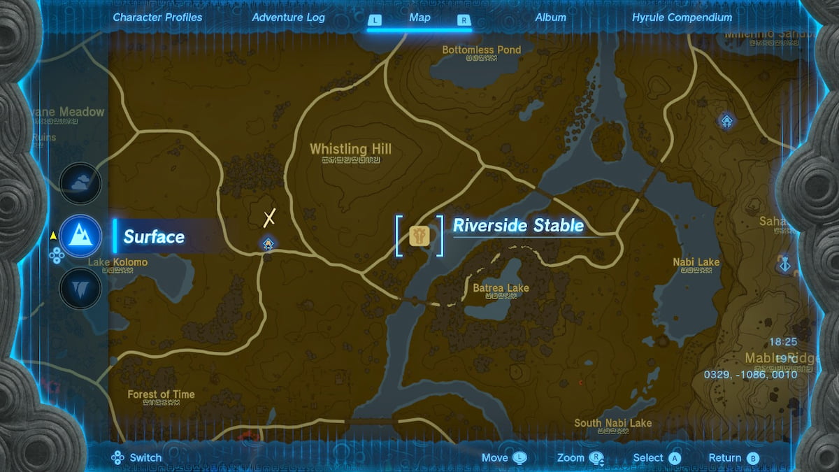 Tears of the Kingdom - All Stable Locations & Coordinates in TotK