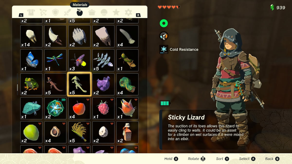 Tears of the Kingdom - How to Climb Wet Walls in TotK