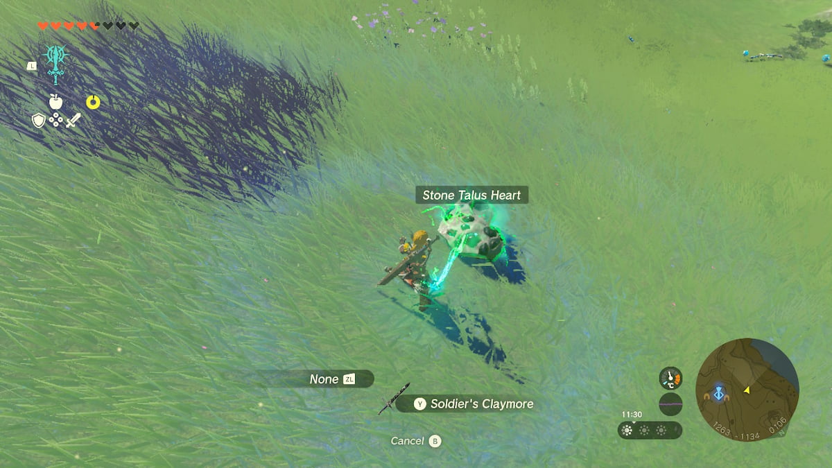 Tears of the Kingdom - Talus Heart Locations & Uses in TotK