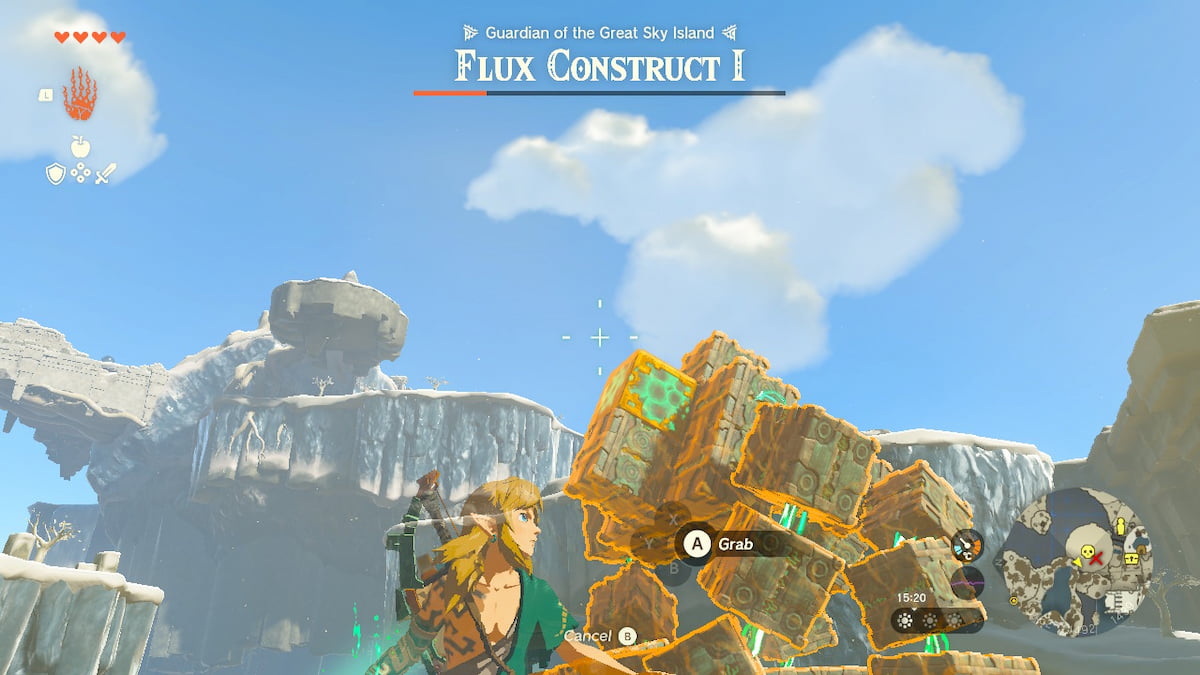 Tears of the Kingdom - How to Defeat Flux Construct 1 in TotK