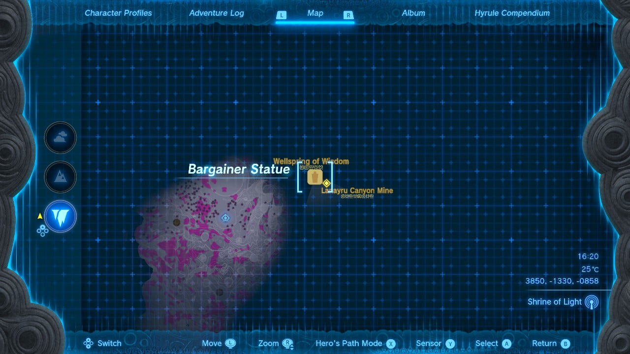 Tears of the Kingdom - All Bargainer Statue Locations - Gamepur