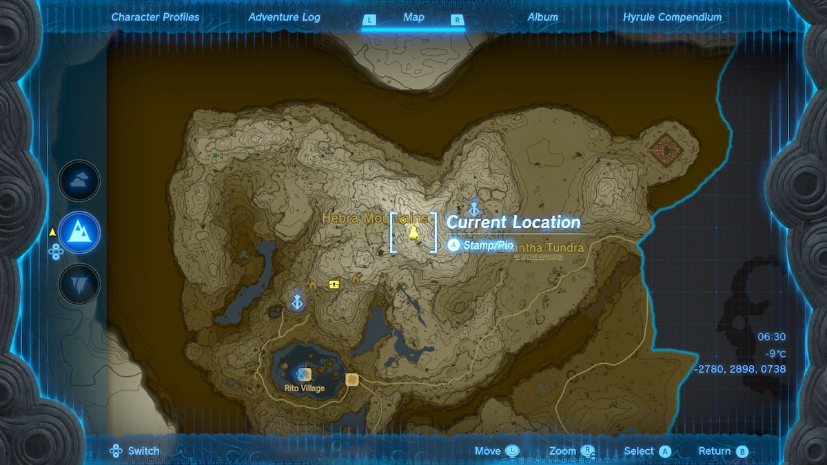 Tears of the Kingdom - The Wind Temple Location in TotK