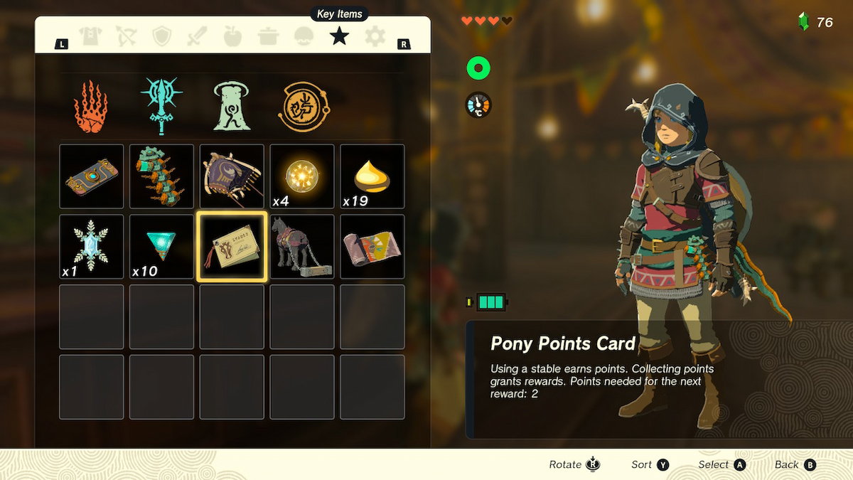 Tears of the Kingdom: How to get Pony Points in TotK