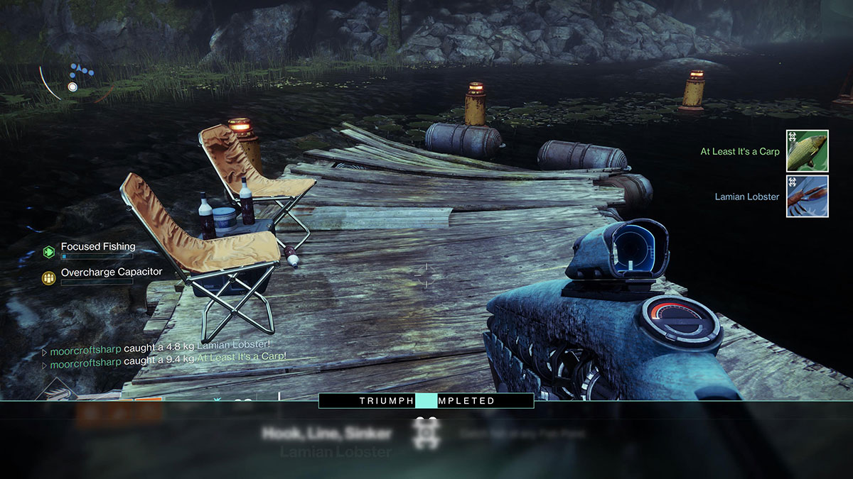 Destiny 2 Fishing Guide: How To Fish, All Locations & Focused Fishing