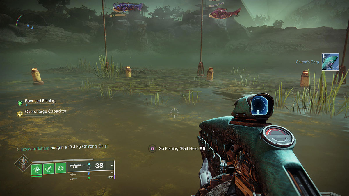 Destiny 2 Fishing Guide: How To Fish, All Locations & Focused Fishing