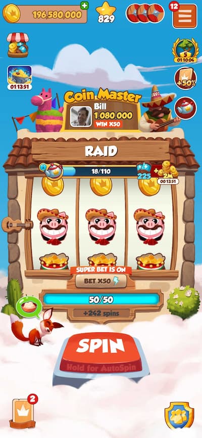 Today's Coin Master Free Spins & Daily Coins Links (October 2024)