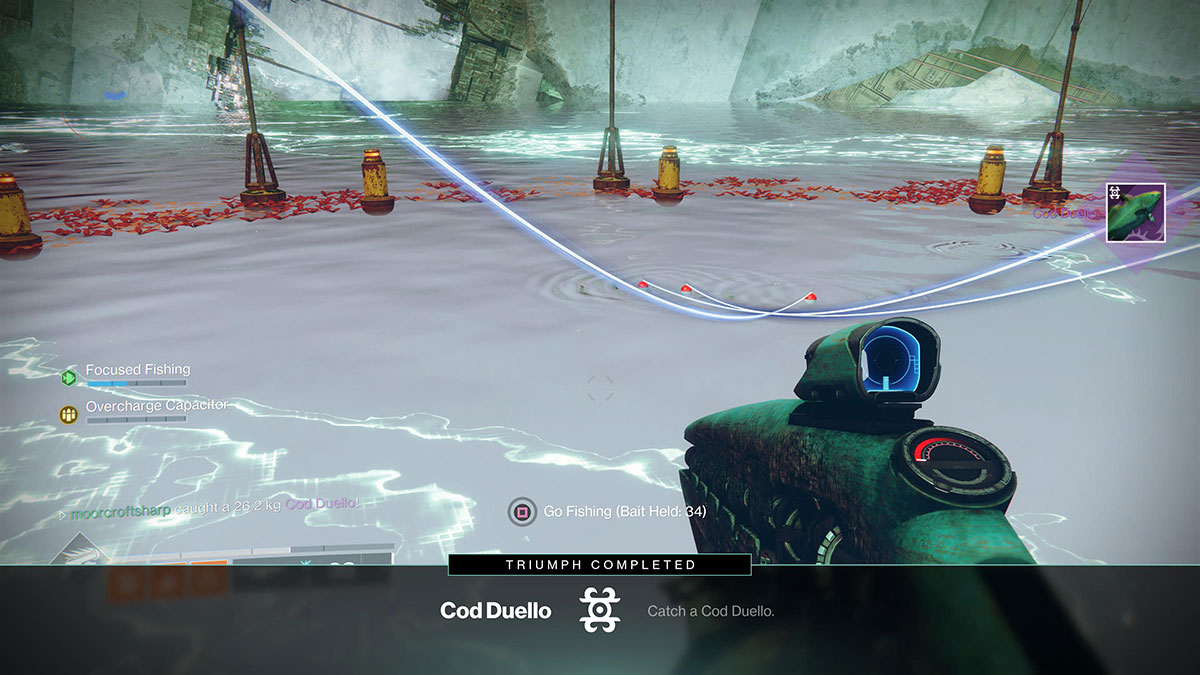 Destiny 2 Fishing Guide: How To Fish, All Locations & Focused Fishing